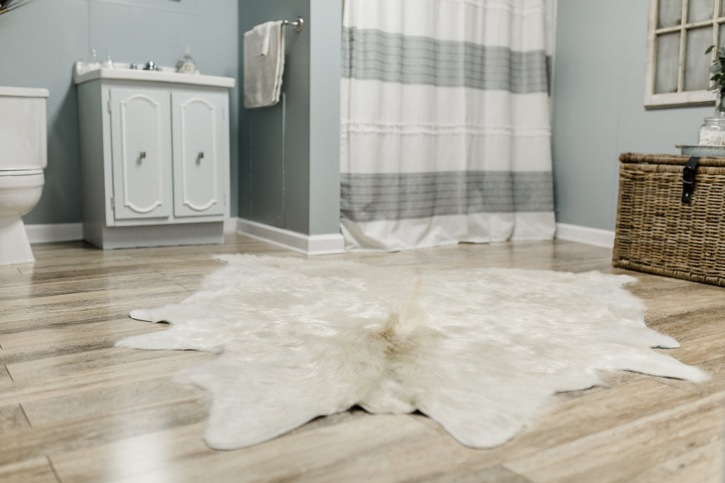 Neutral Cowhide Rugs | Free Shipping | Crew & Company – Crew and Company